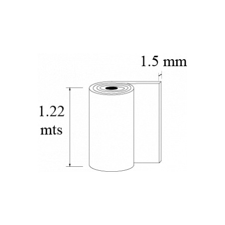LINER PANEL GLASLINER EMBOZADO 1.22 mt x 1.5 mm